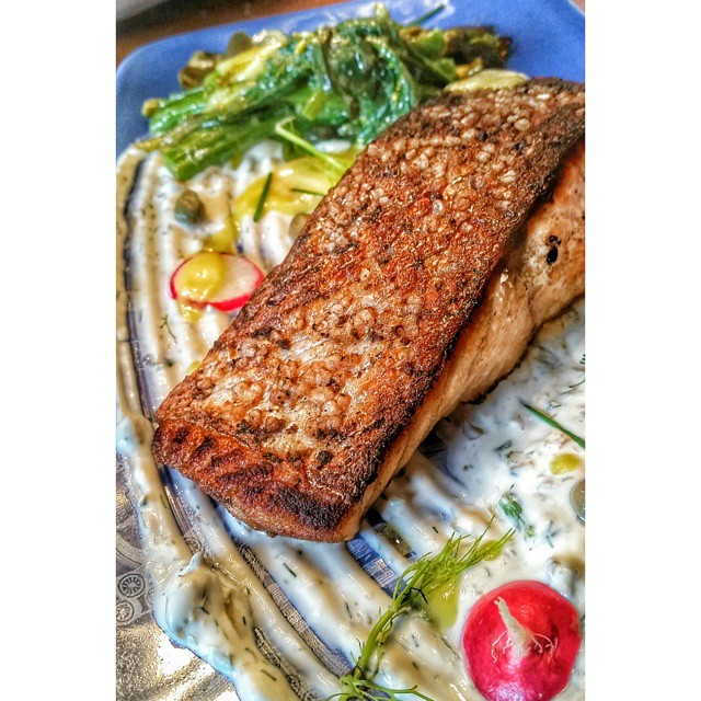 Salt and Pepper Salmon | Kalofagas.ca
