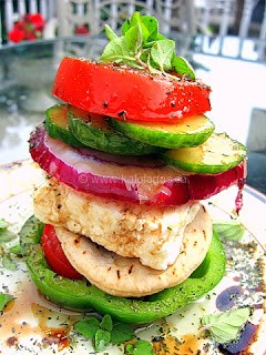 Stacked Greek Salad | Kalofagas.ca