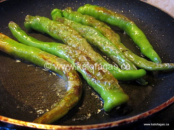 Fried Peppers | Kalofagas.ca