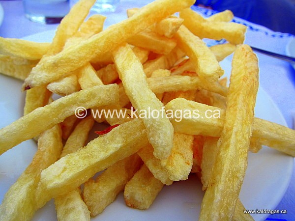 Olive Oil French Fries | Kalofagas.ca