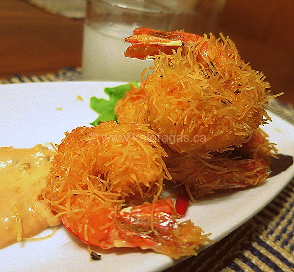 Kataifi Shrimp - KALOFAGAS | GREEK FOOD & BEYOND