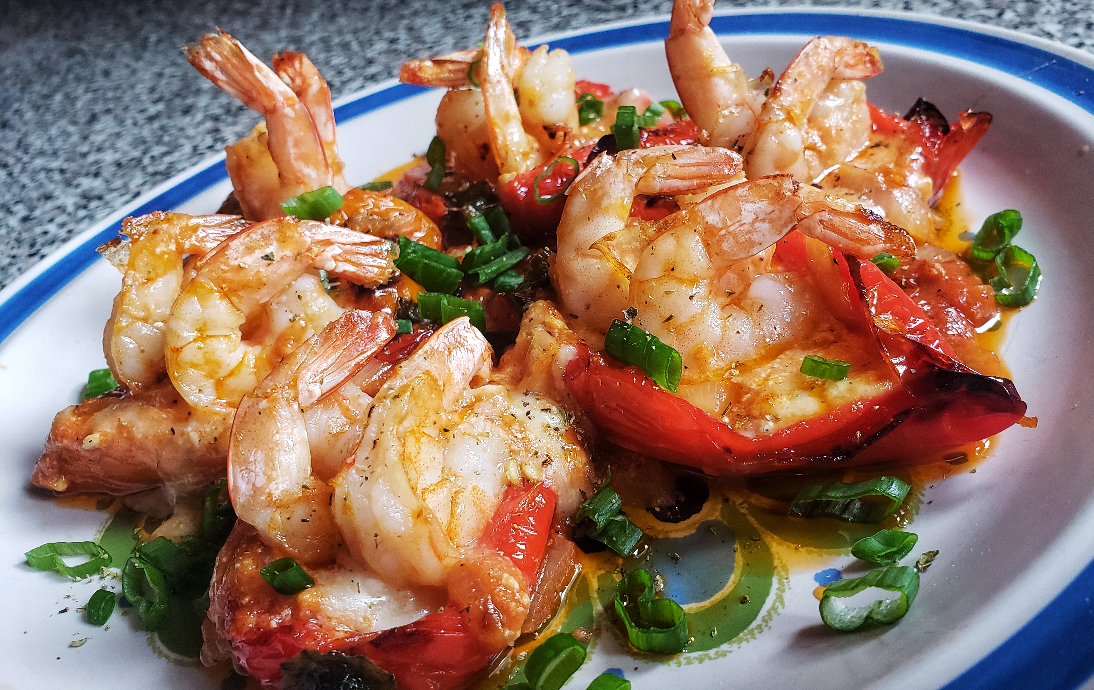 Shrimp Stuffed Peppers | Kalofagas.ca