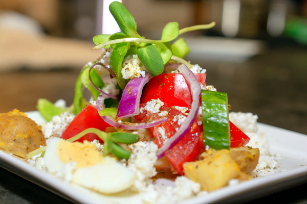 Cretan Style Greek Salad | Kalofagas.ca