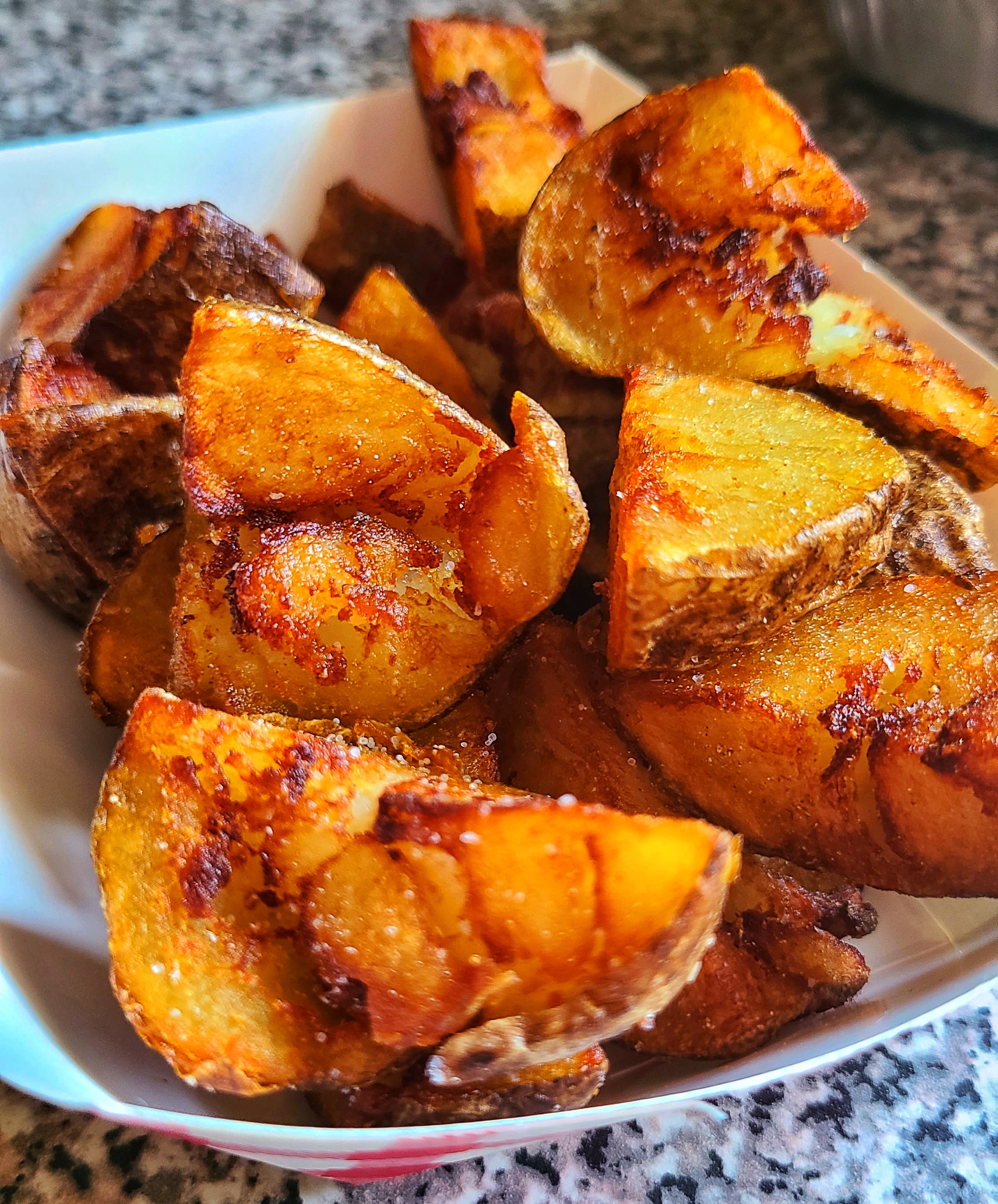 Hand Smashed Potatoes | Kalofagas.ca