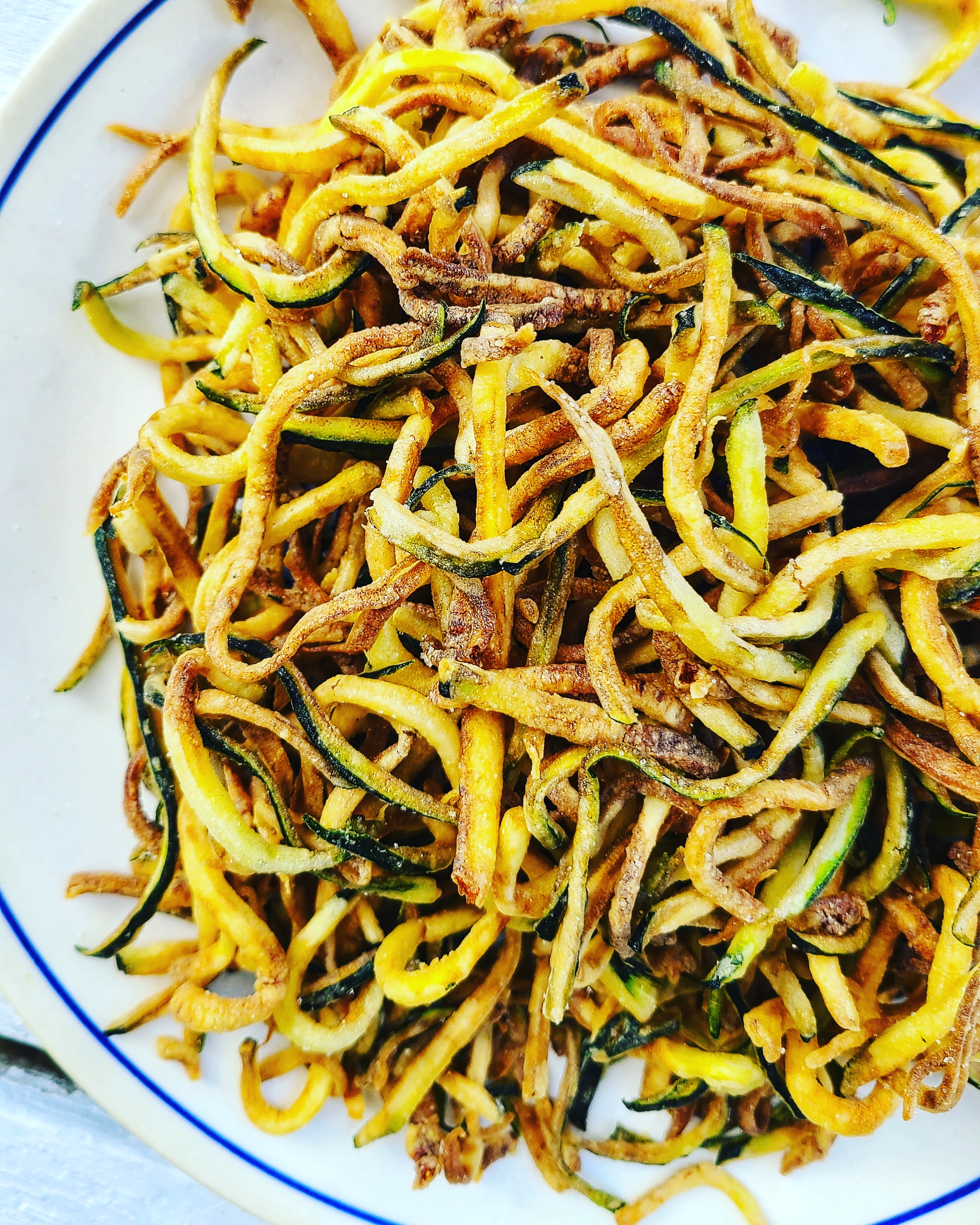 Shoestring Zucchini Fries | Kalofagas.ca