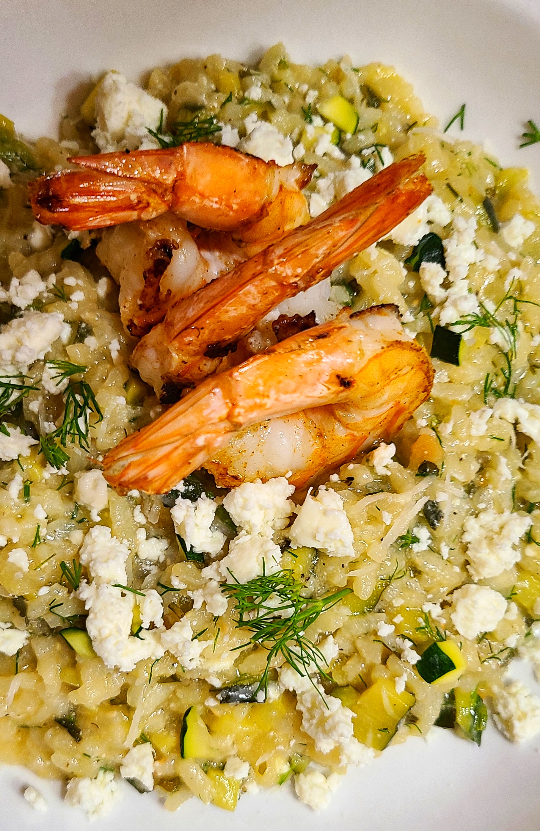 Zucchini Rice With Shrimp | Kalofagas.ca