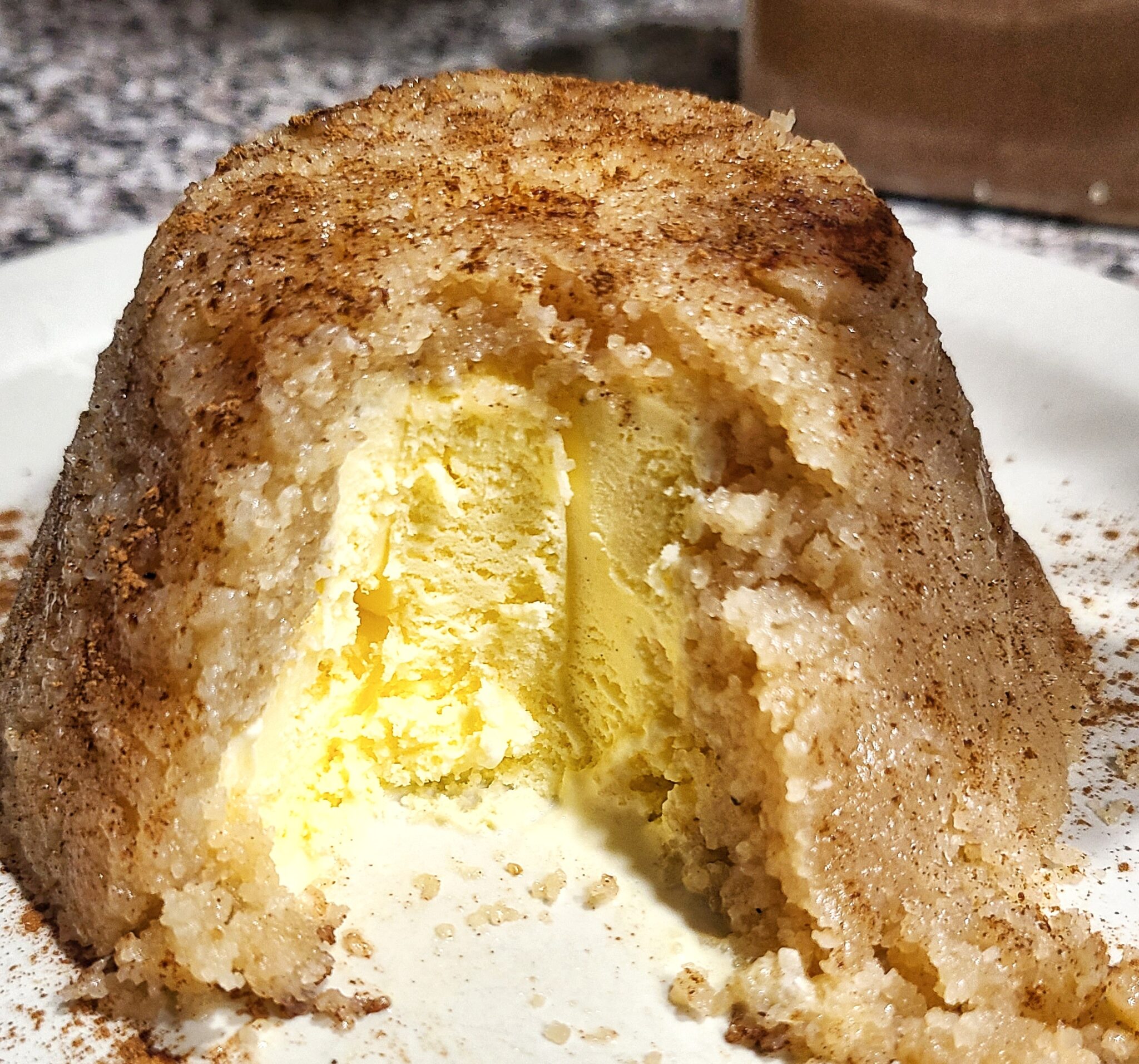 Semolina Halva With Ice Cream Surprise | Kalofagas.ca