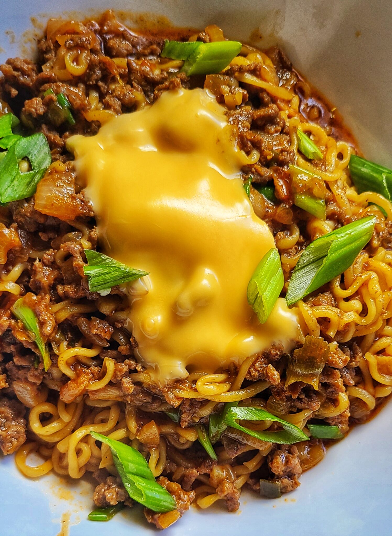 Instant Ramen Mac and Beef | Kalofagas.ca