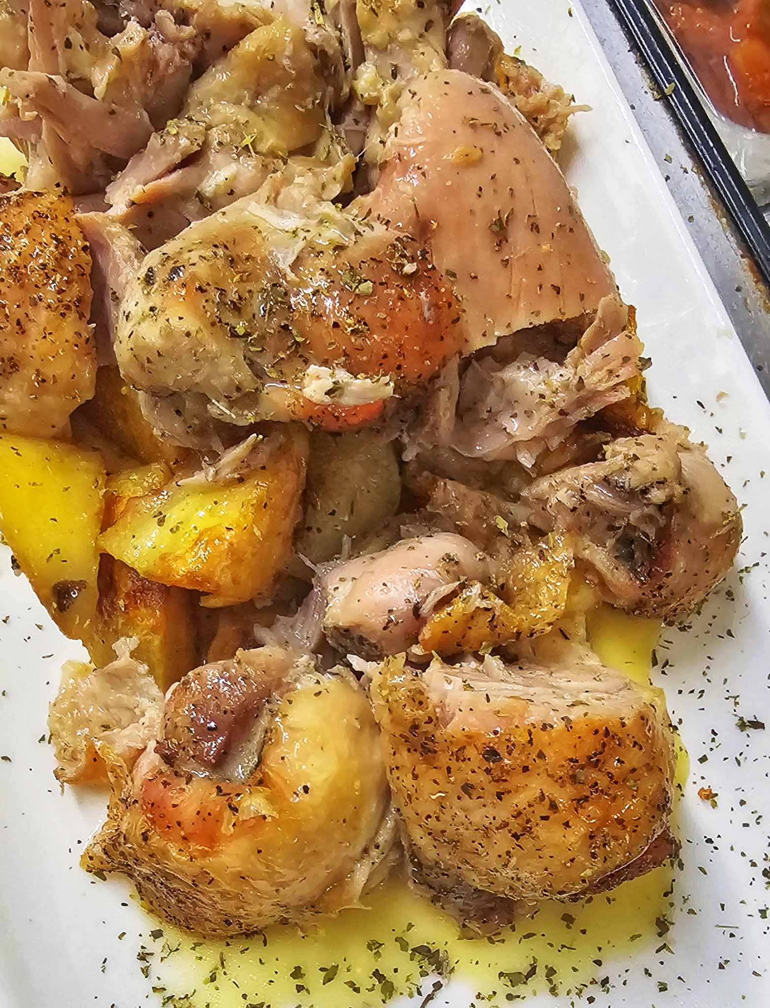 Greek Style Roast Chicken Thighs | Kalofagas.ca